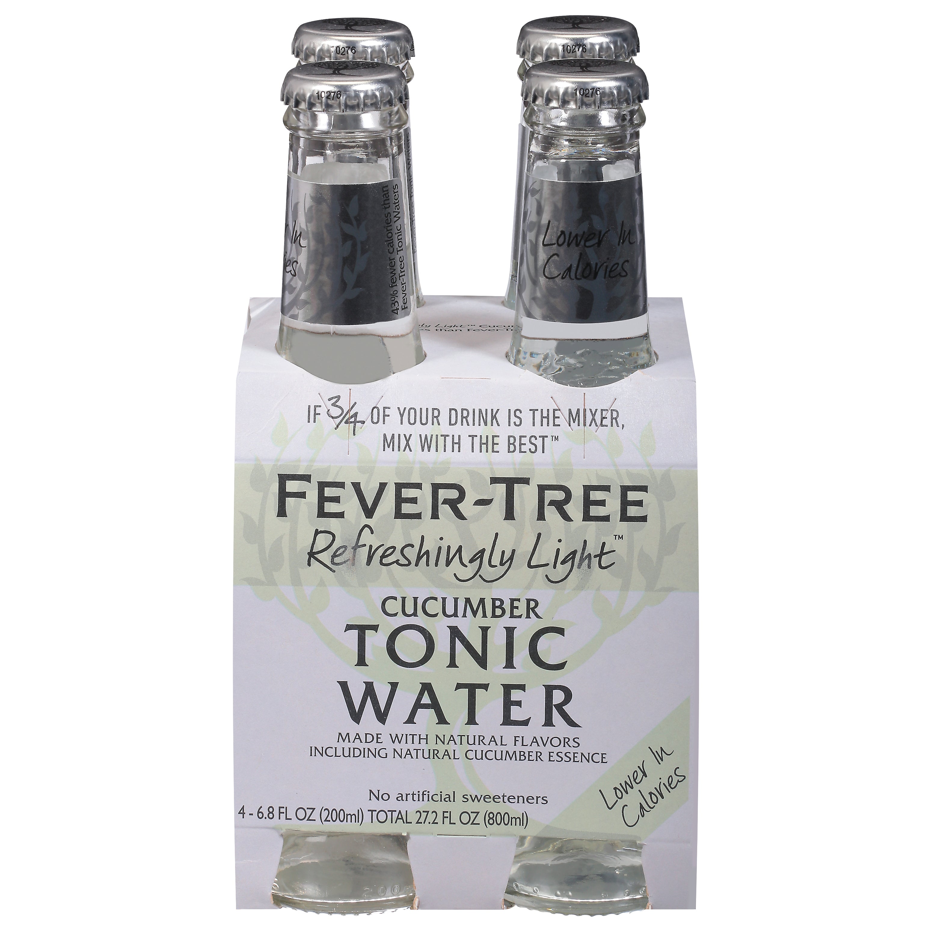 Fever-Tree Refreshingly Light Cucumber Tonic Water 4 - 6.8 fl oz Bottl ...